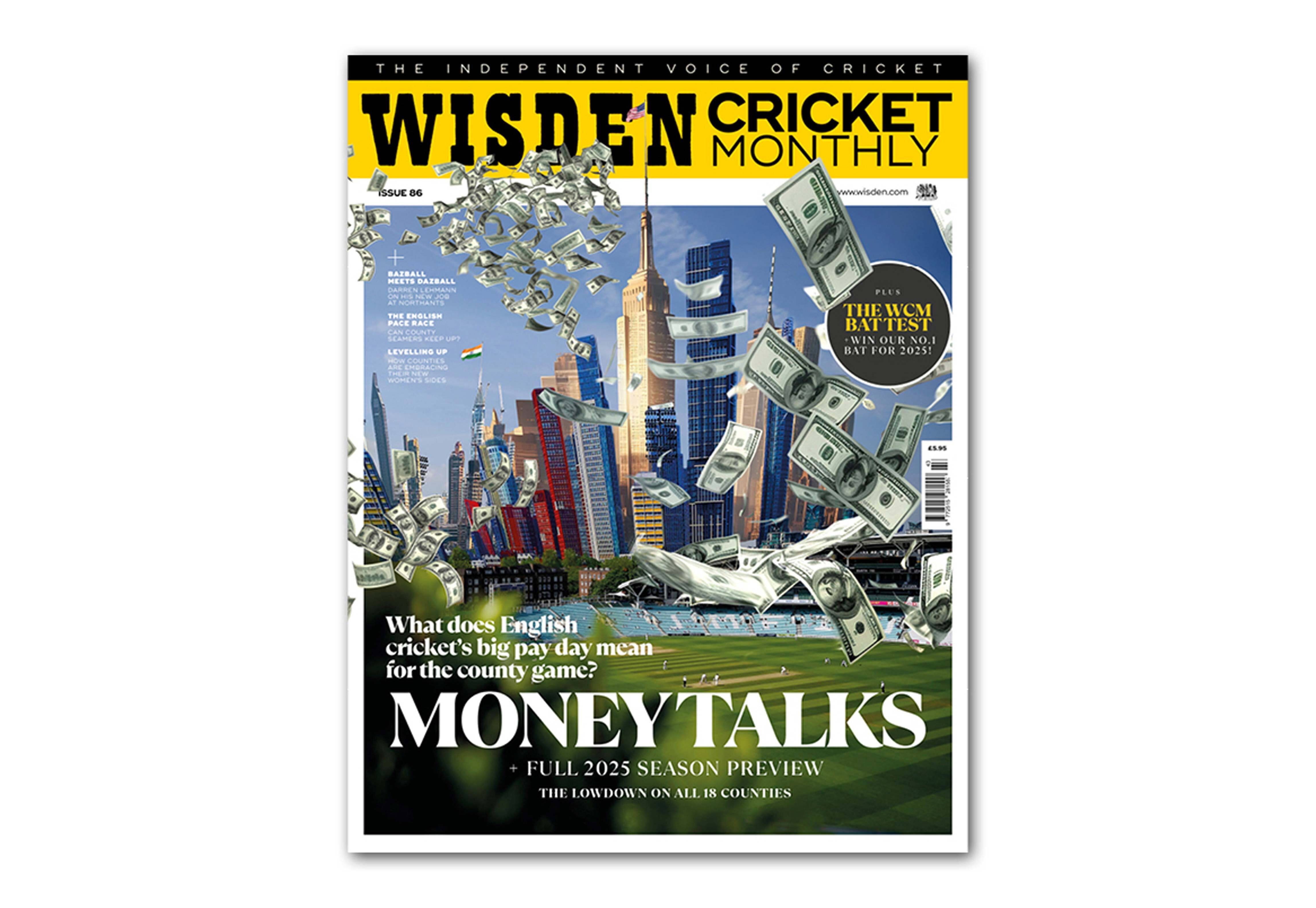 Wisden Cricket Monthly Magazine | Cricket Magazine | Buy & Subscribe