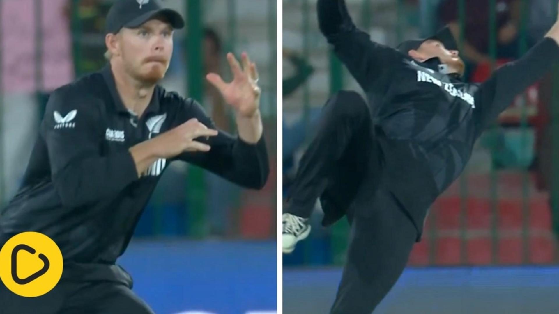 Watch: Glenn Phillips Takes Flying, 'Unbelievable' Reaction Catch To ...