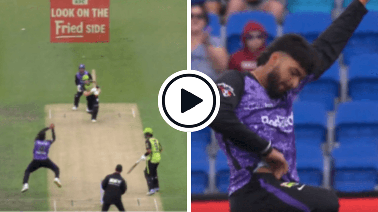 Watch: India-born Nikhil Chaudhary claims maiden BBL wicket, celebrates ...