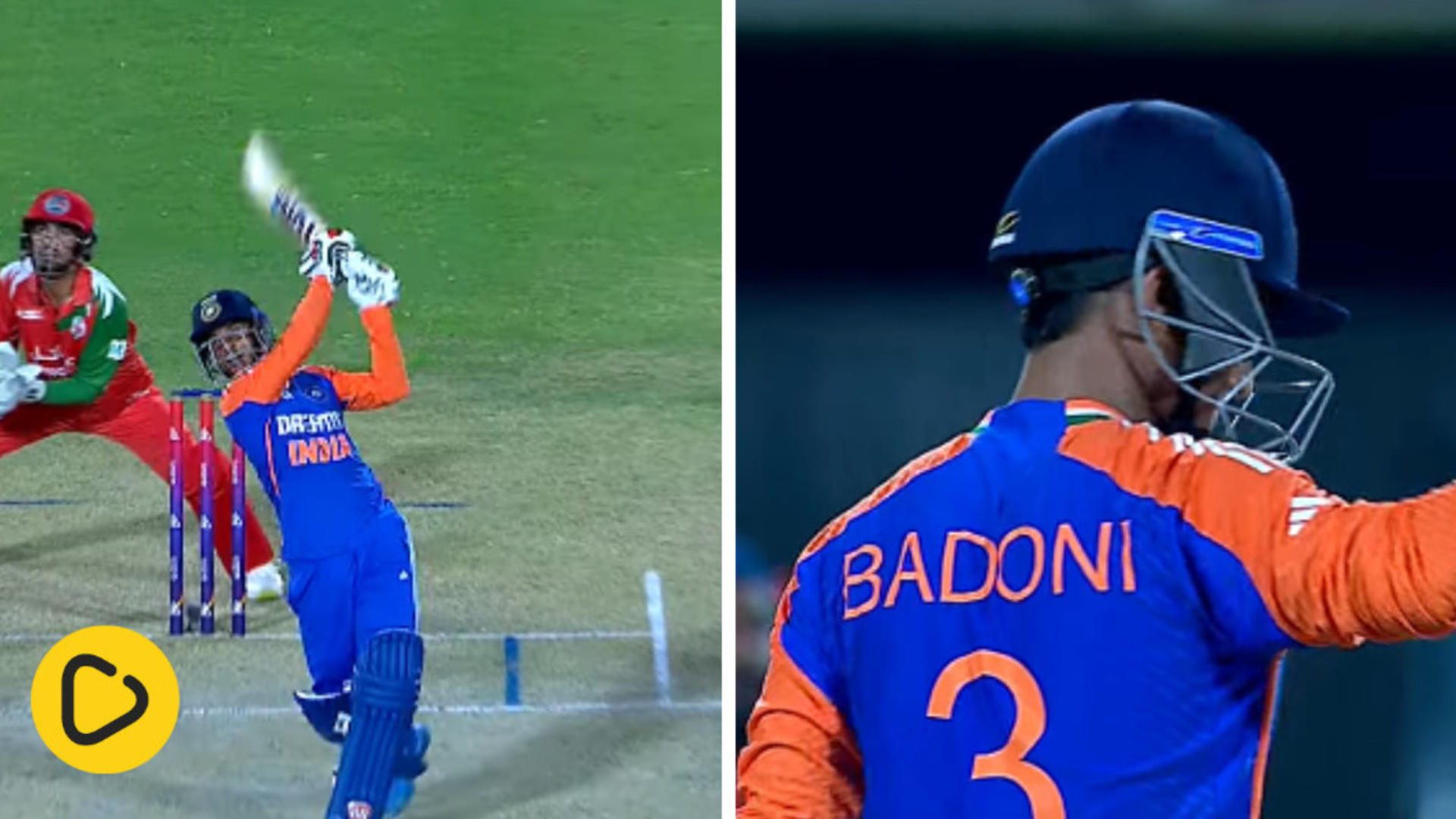Watch Highlights, India A V Oman: Ayush Badoni's 25-ball Fifty Takes ...