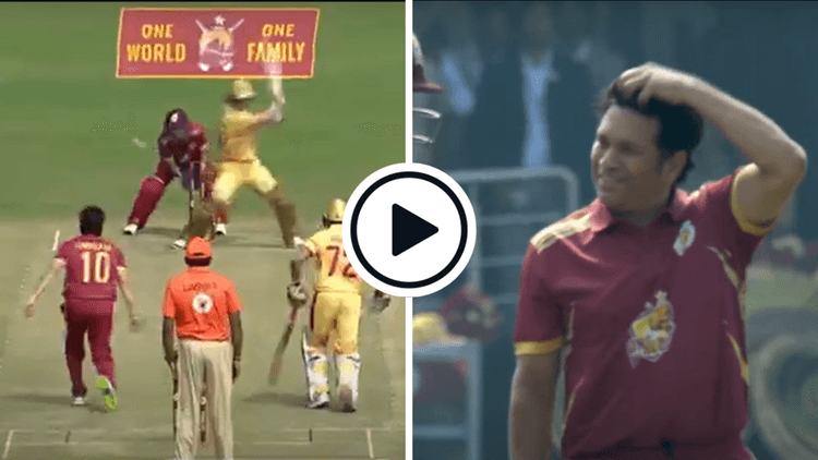 Watch: Sachin Tendulkar takes crucial wicket in One World One Family ...