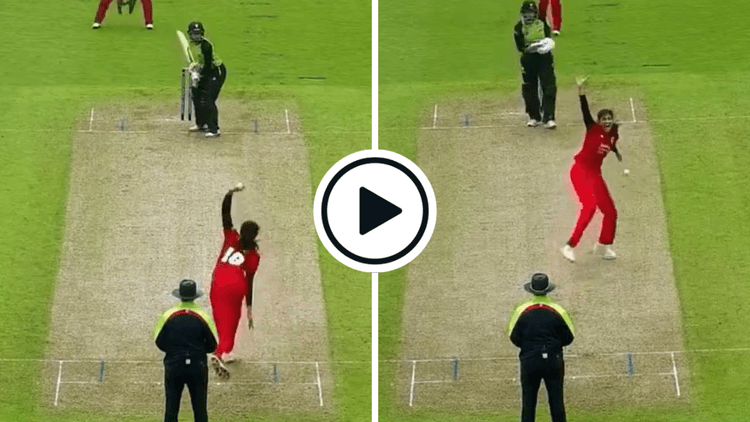 Watch: Two-metre-tall 17-year-old quick Mahika Gaur finds big swing ...