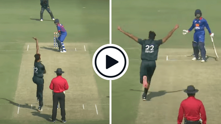 Watch: Two-metre tall Pakistan speedster Mohammad Zeeshan takes six ...