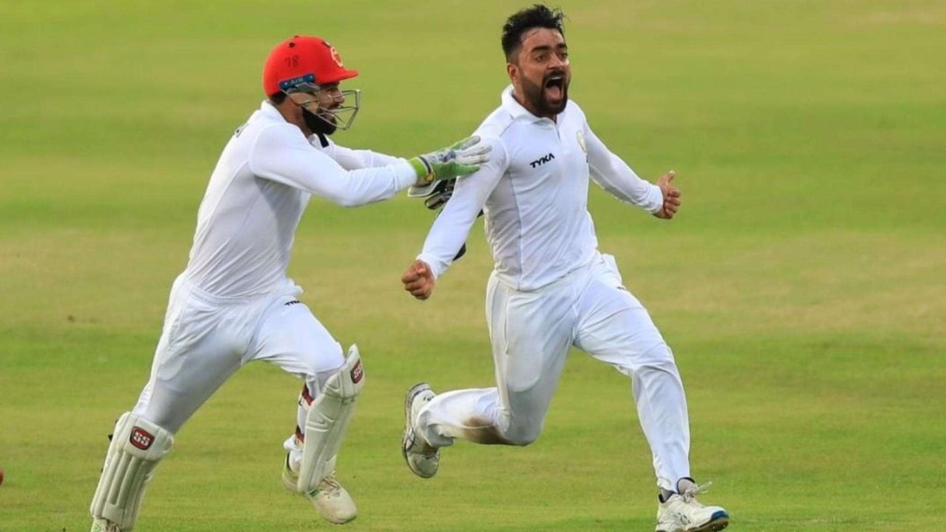 Six Tests, Five Five-Fors: Rashid Khan's Test Start Is Up There With ...
