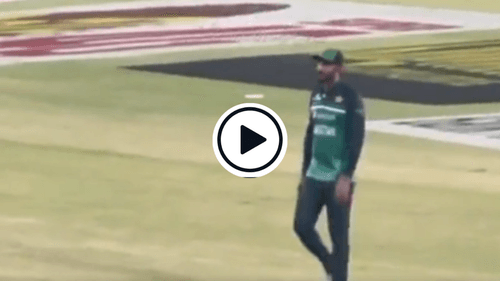 Watch: Crowd footage shows fans jeering at Shan Masood, calling him ...