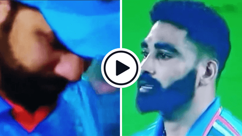 Watch: Rohit Sharma, Mohammed Siraj walk back in tears after crushing ...