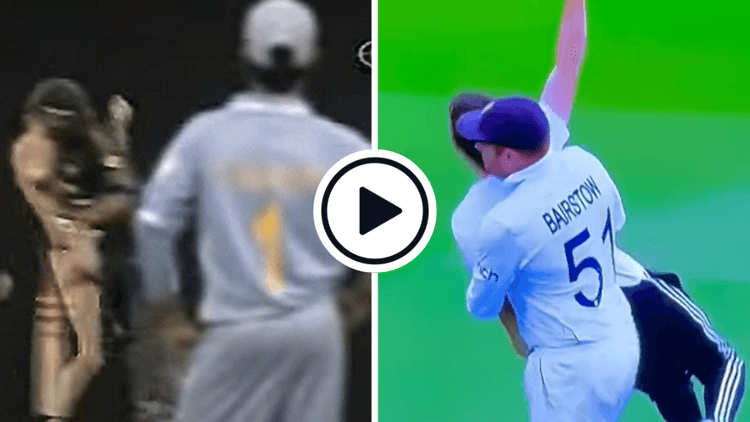 Watch: Andrew Symonds takes down streaker at the Gabba