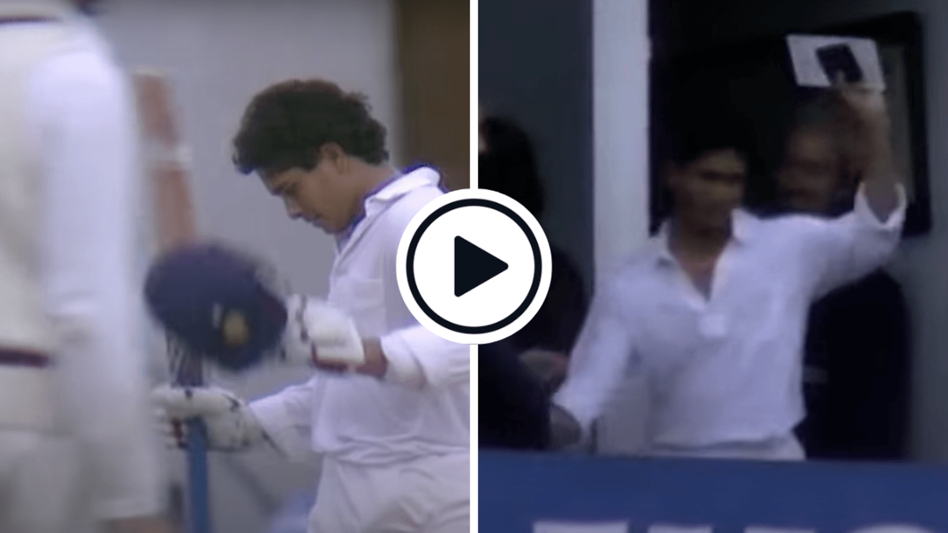 An embarrassed bat-raise and a bottle of unopened champagne – When ...