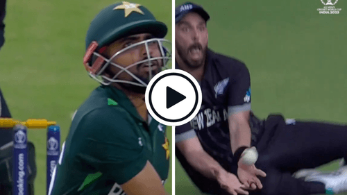 Watch: Daryl Mitchell takes diving catch inches off the ground to ...
