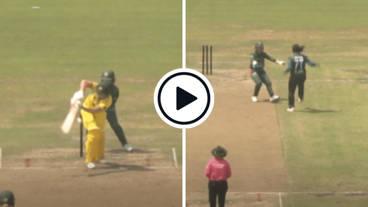 Watch: Bangladesh pacer Fariha Trisna joins elusive club with second T20I hat-trick, against ...
