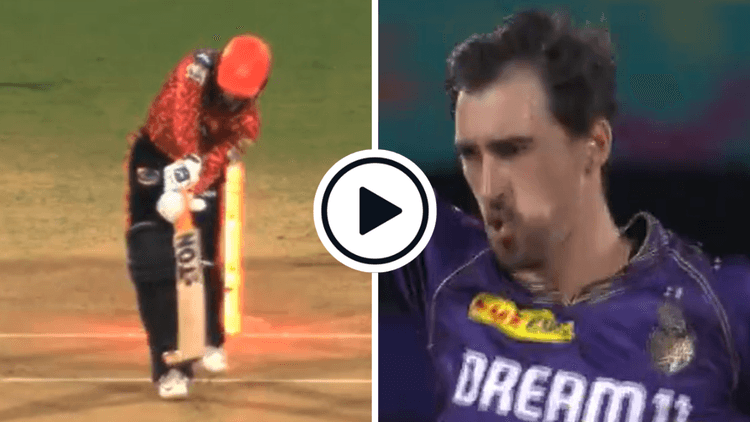 Watch: Mitchell Starc hits timber with magic outswinger in first over ...