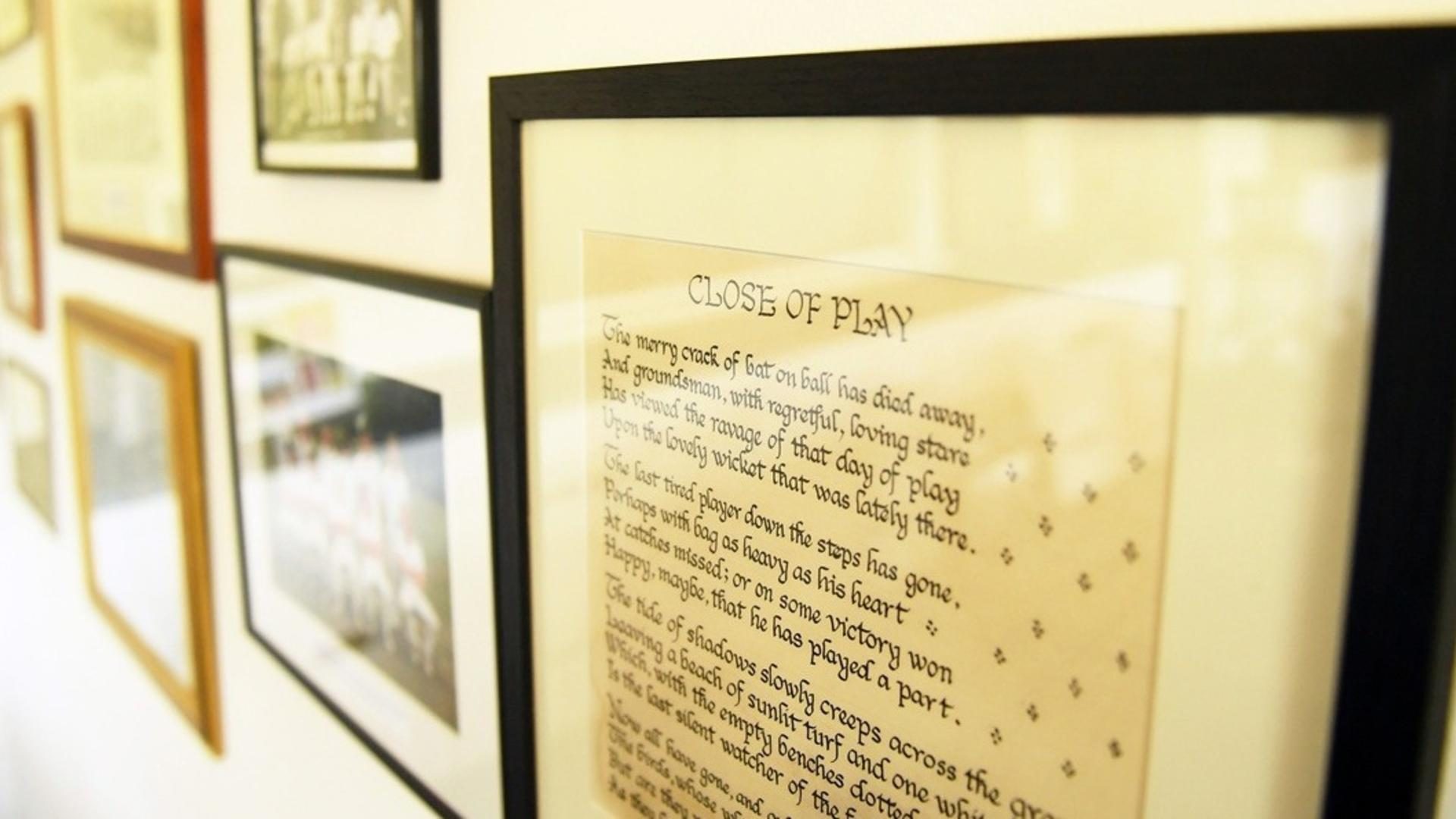 Chapter and verse: A history of cricket’s rhymes and poems | Wisden ...